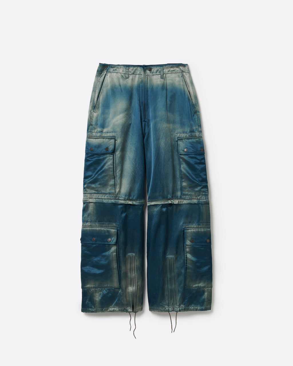 RUSTY SATIN TRANSFORM CARGO PANTS .13【RUSTY BLUE】 – SUBLATIONS