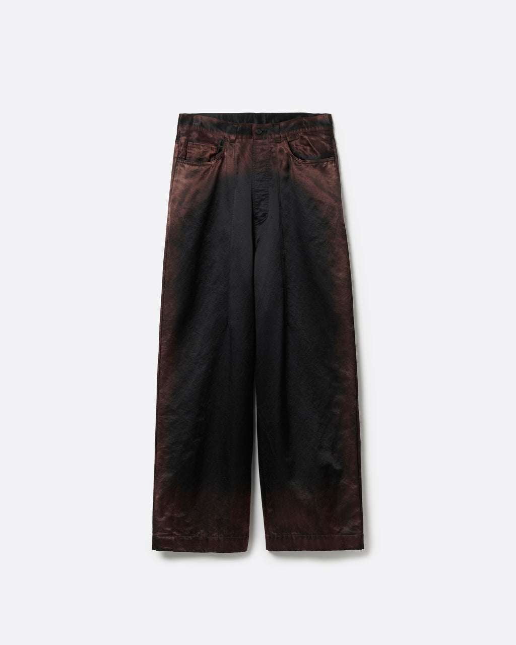 RUSTY SATIN BAGGY PANTS .13【RUSTY BLACK】 – SUBLATIONS
