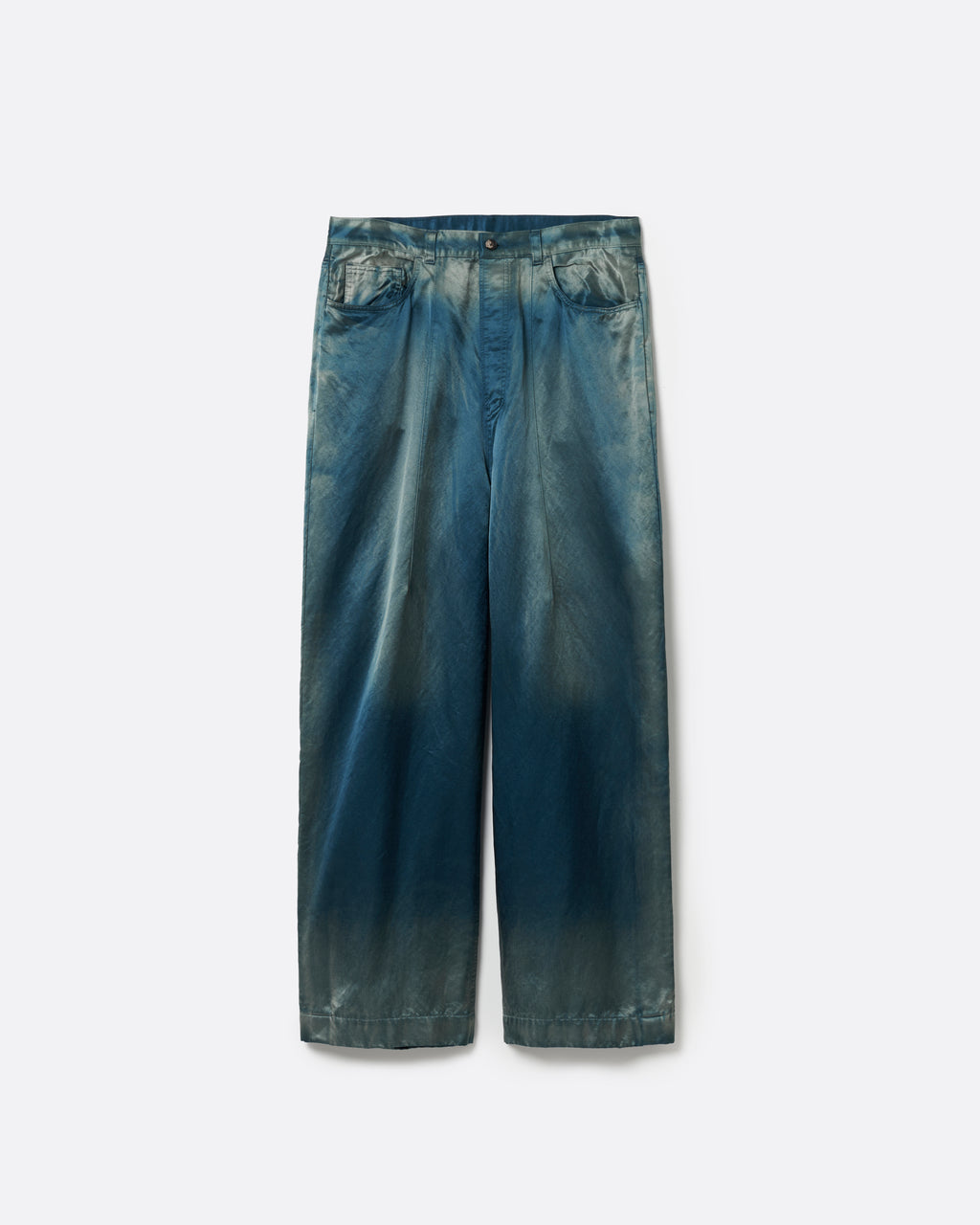 RUSTY SATIN BAGGY PANTS .13【RUSTY BLUE】 – SUBLATIONS